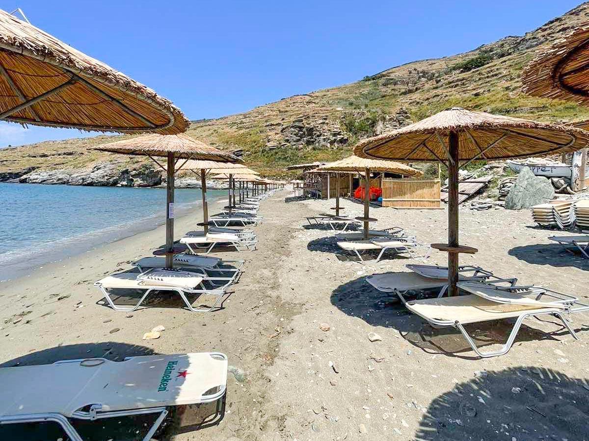 Copper Beach Bar | Chalkolimionas Beach | Andros Secrets